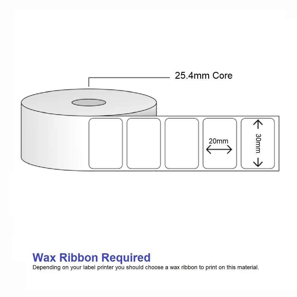 Label Paper TT 30×20 – 1000 – dmcPOS